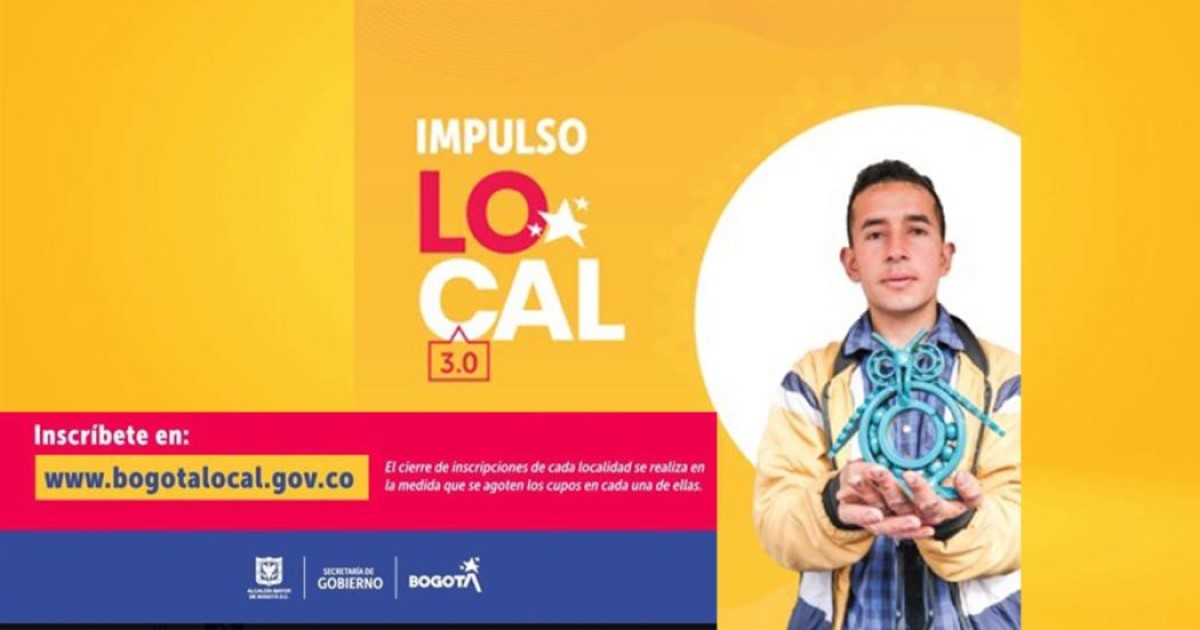 Estás a un clic de conocer e inscribirte a Impulso Local | Bogota.gov.co