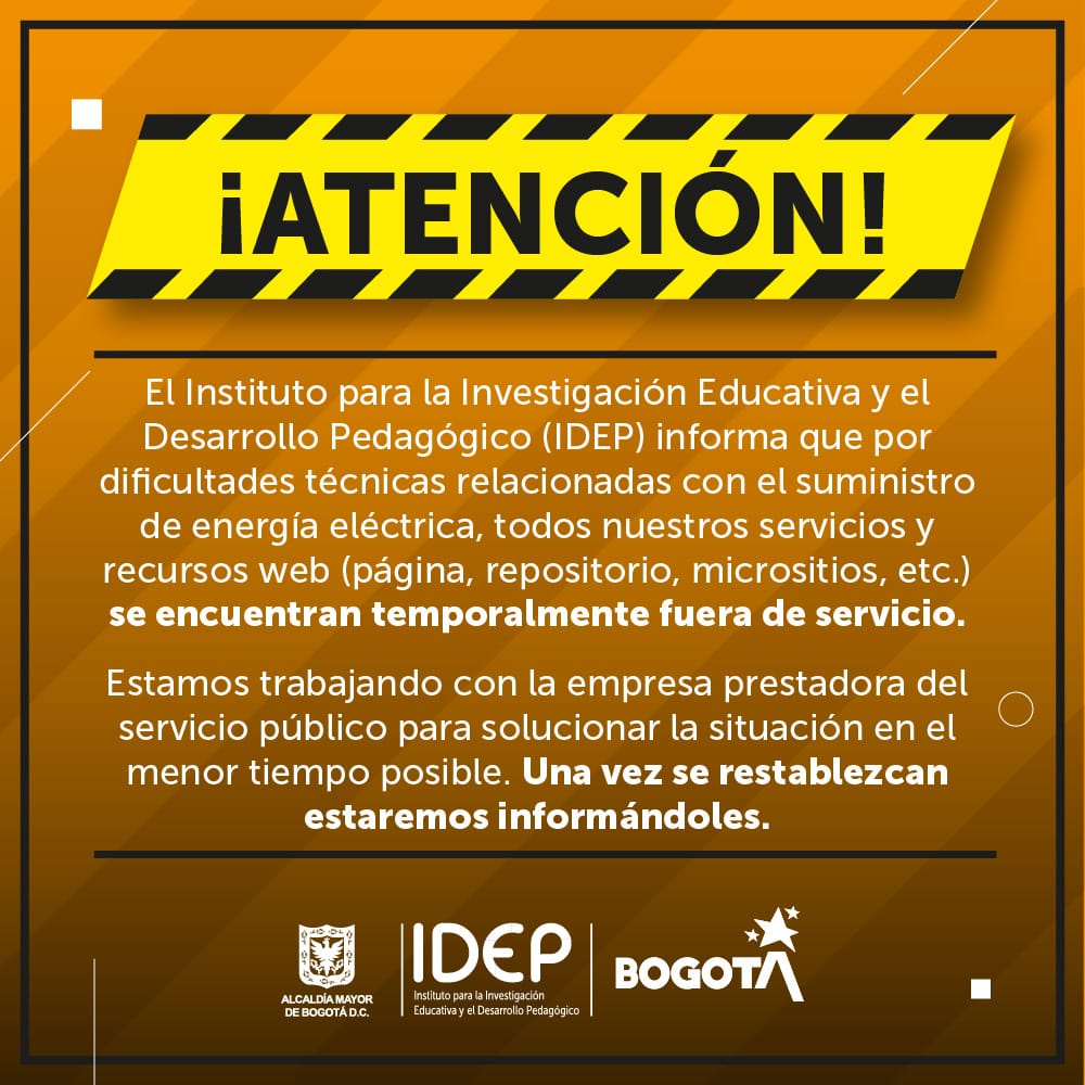 Instituto de Investigación Educativa y Desarrollo Pedagógico, informa ...