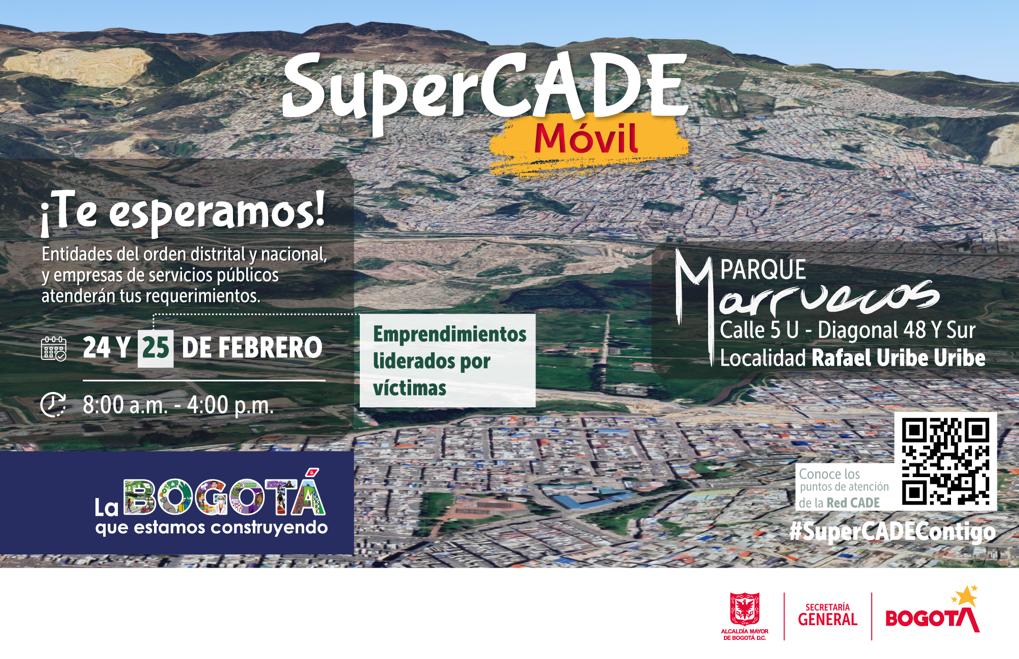 SuperCADE Móvil Marreucos los días 24 y 25 de febrero | Bogota.gov.co