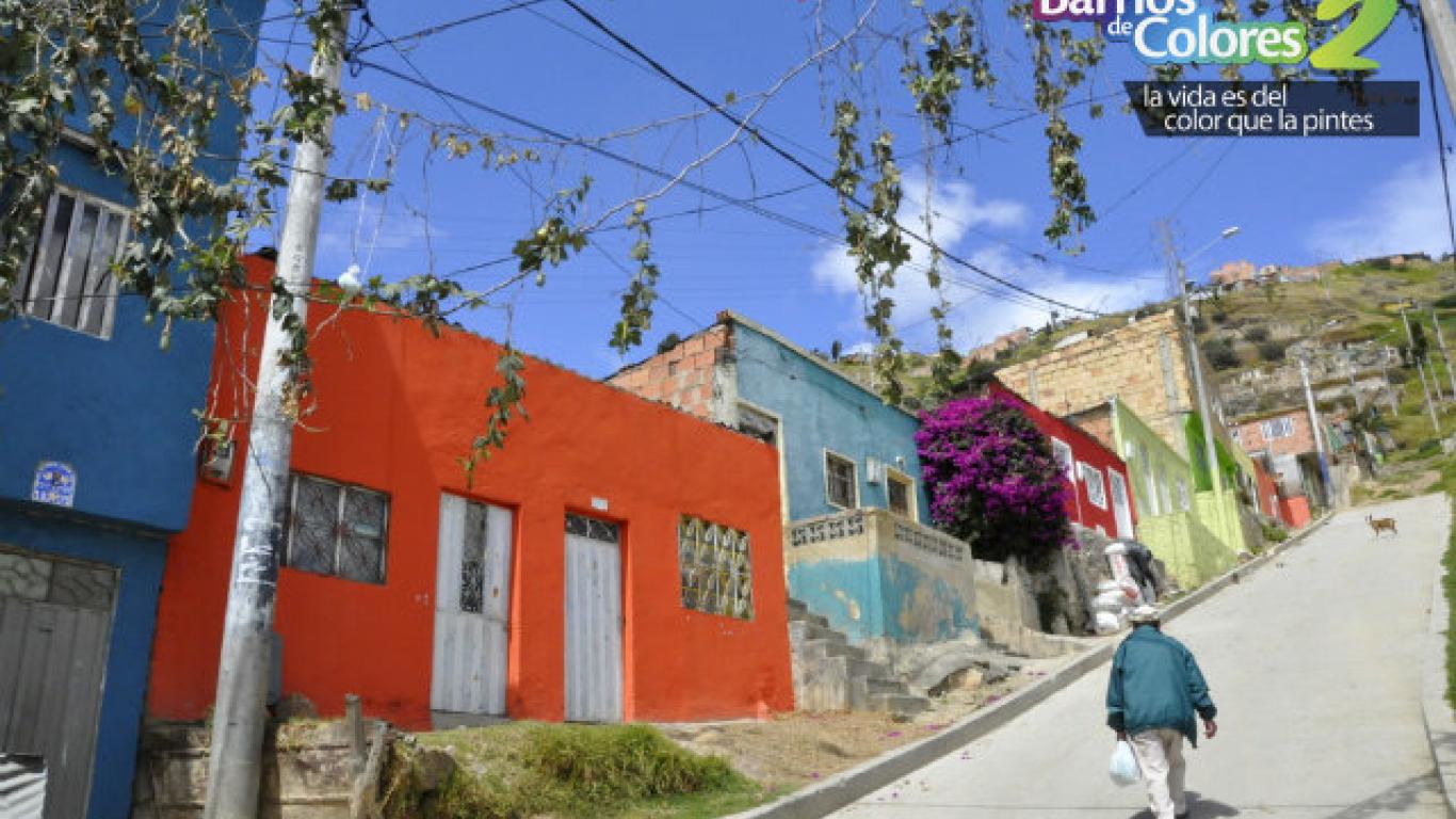 ‘Barrios de Colores 2’ pintará más de 2.000 fachadas de Bogotá | Bogota ...